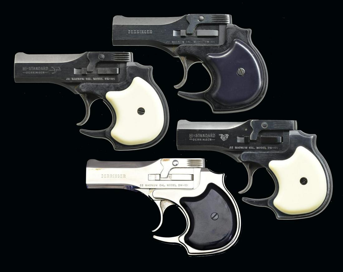 4 HIGH STANDARD DM-101 O/U DERRINGERS. - Dec 12, 2020 | Poulin Antiques ...