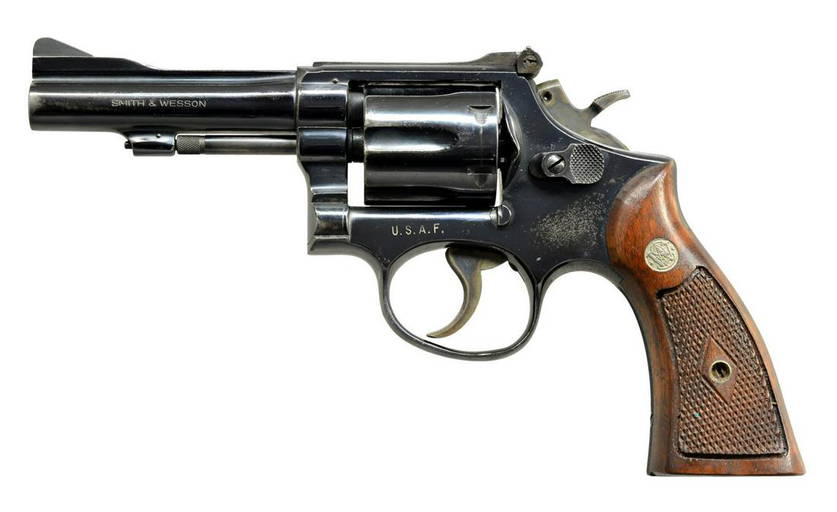 Smith & Wesson Model 15 3 Usaf Da Revolver.