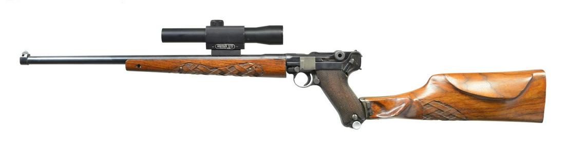 Dwm Custom Luger Carbine Pistol.