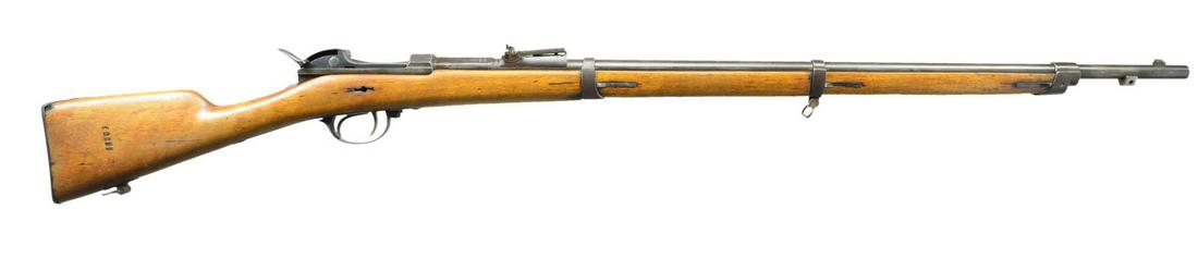 Bavarian Werder Model 1869 Single Shot Rifle.
