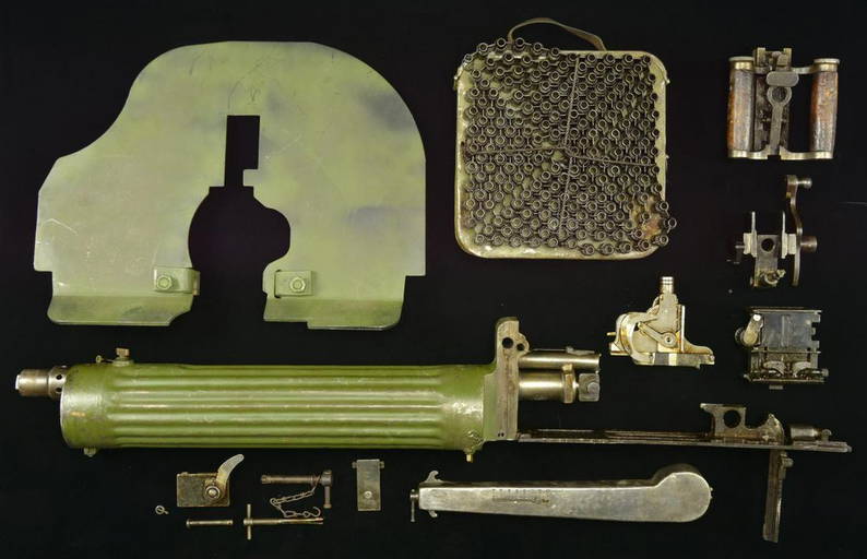 Maxim M1905 / 1910 Mg Parts W/ Sokolov Mount.