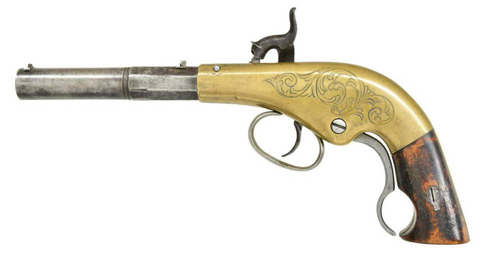 RARE MARSTON BRASS FRAME BREECH LOADING SINGLE (#3328) on May 08, 2022 ...