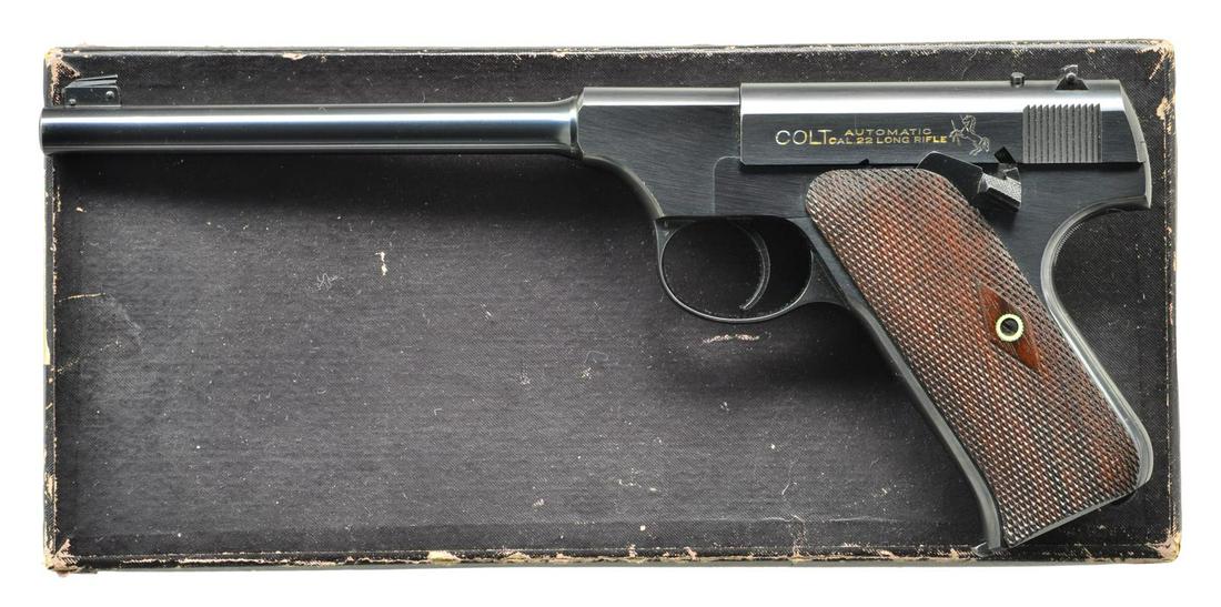 COLT PRE-WOODSMAN TARGET SEMI AUTO PISTOL. - May 09, 2022 | Poulin ...