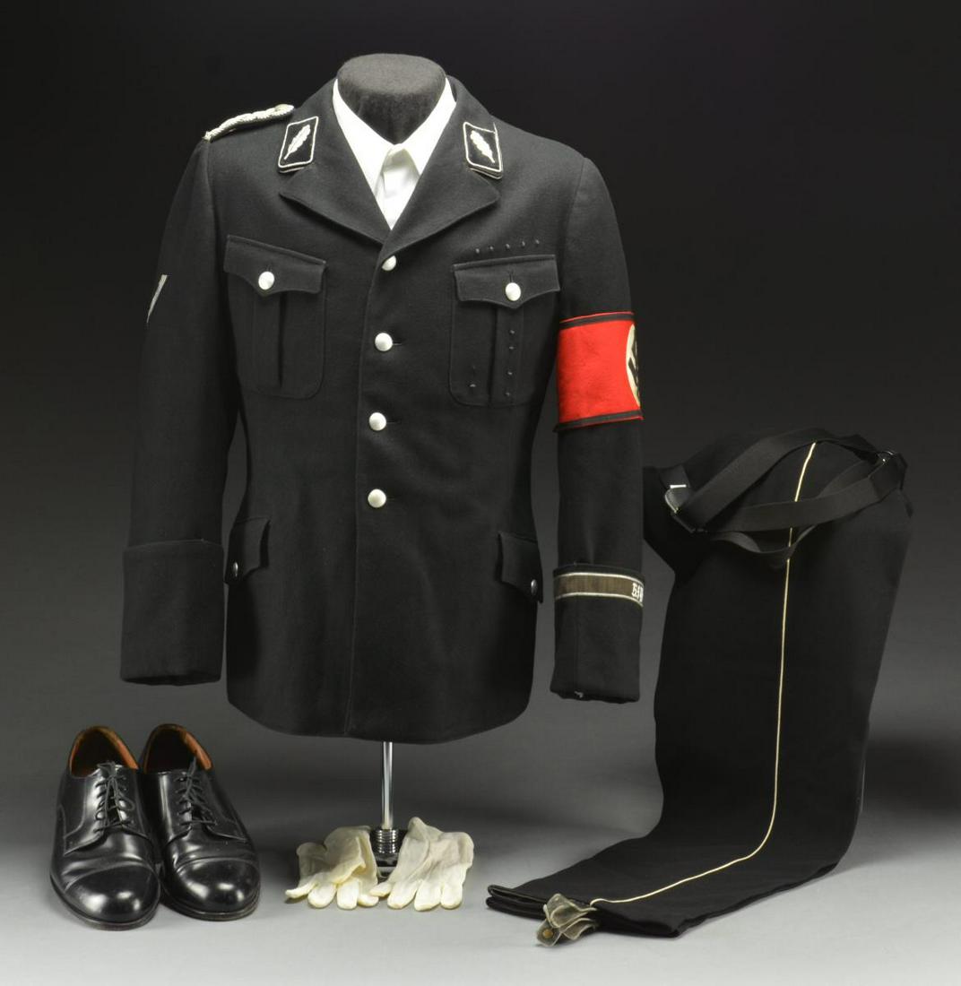 Wwii German Ss Colonel’s Uniform Coat & Pants