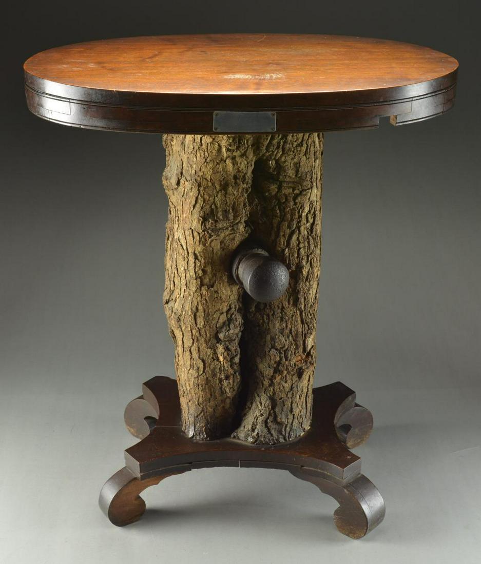FABULOUS CIVIL WAR TABLE MADE FROM A WAR LOG FROM - Nov 06, 2022 ...