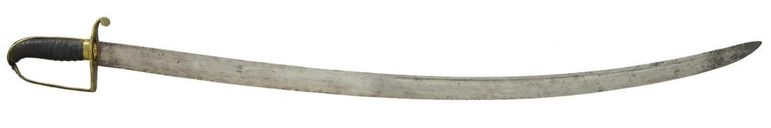 Early Federal Era American Horseman's Saber.