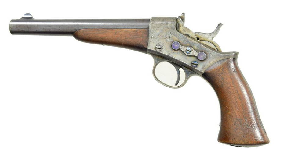 Remington 1871 Army Rolling Block Pistol.