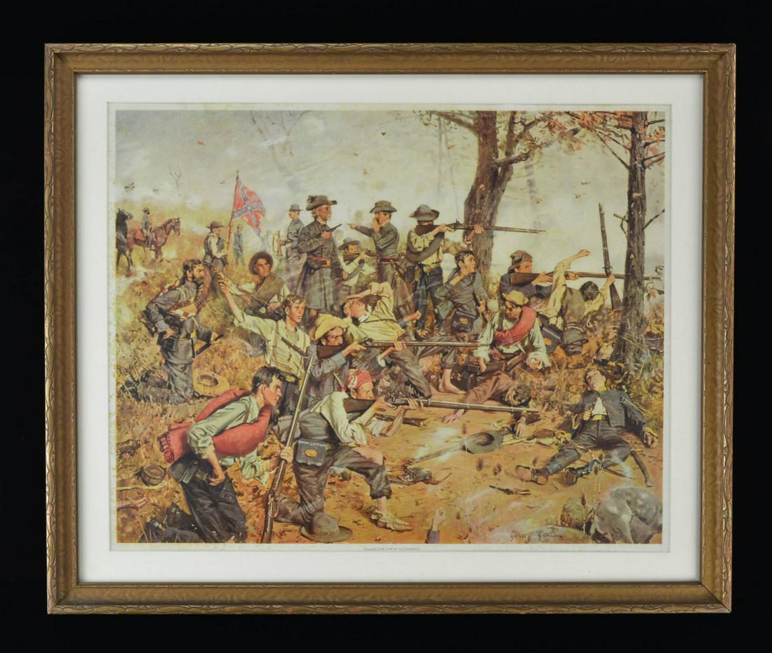 GILBERT GAUL (AMERICAN, 1855-1919) “HOLDING THE - Dec 07, 2022 | Poulin ...