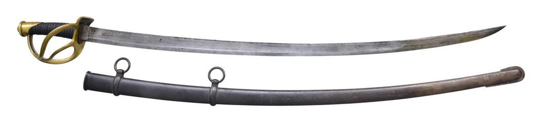 U.S. M1840 CAVALRY SABER. - Dec 06, 2022 | Poulin Antiques & Auctions in ME