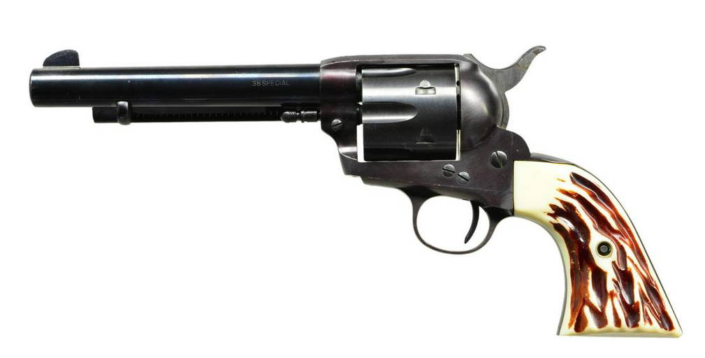GREAT WESTERN SINGLE ACTION 38 SPECIAL REVOLVER. (#1025) on Feb 07 ...