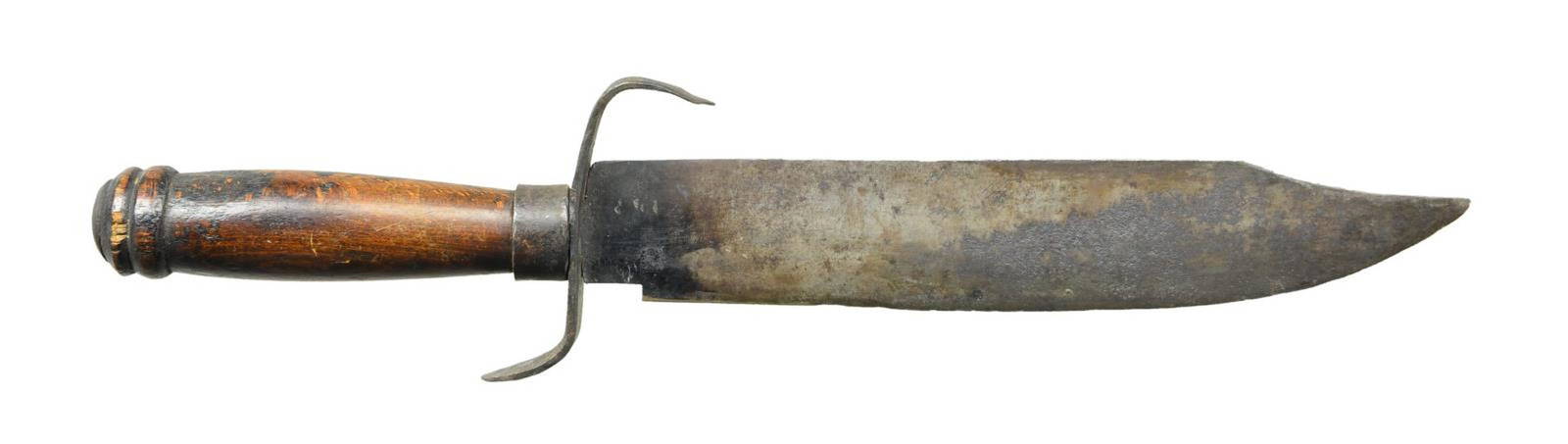 Big Confederate Side Knife Made From File.