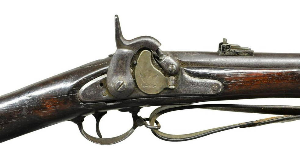 Us M1855 Percussion Rifle By Harper’s Ferry.