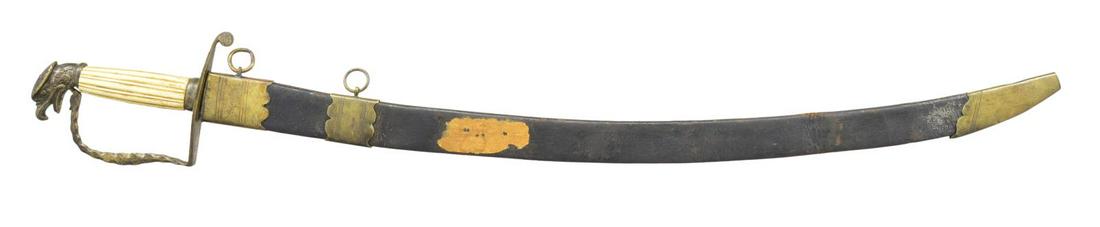 Circa 1815 1830 Eagle Head Officer's Saber.