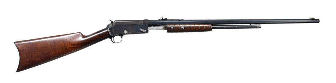 Marlin Model 27-s Slide Action Rifle. Auction