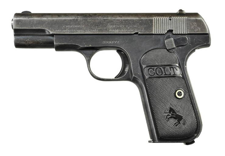 Colt Model1903 Hammerless Pistol.
