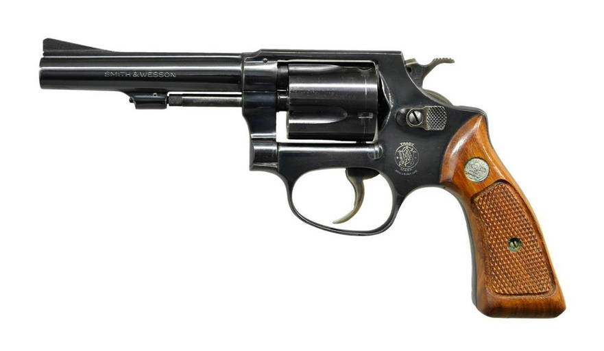 Smith & Wesson Model 33 1 Double Action Revolver.