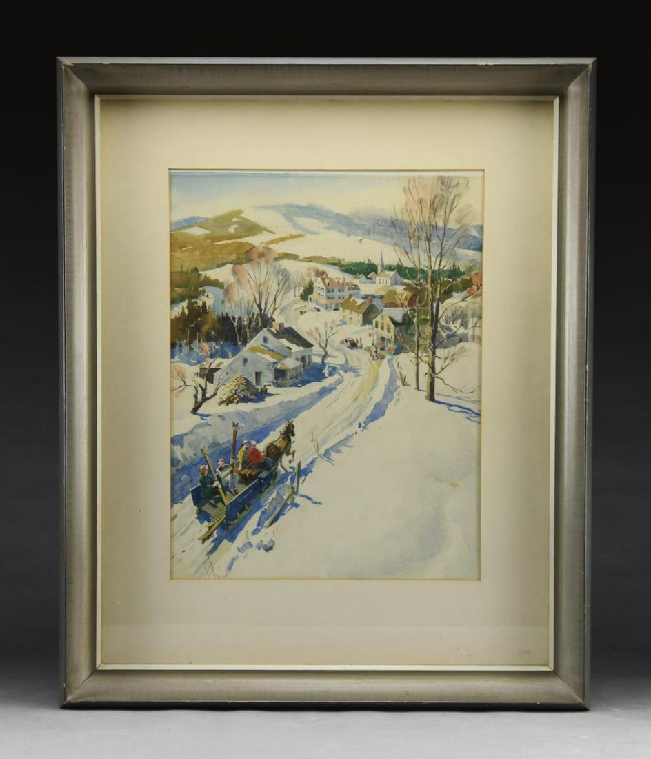 Attributed To Paul Starrett Sample (vermont, 1896 Auction