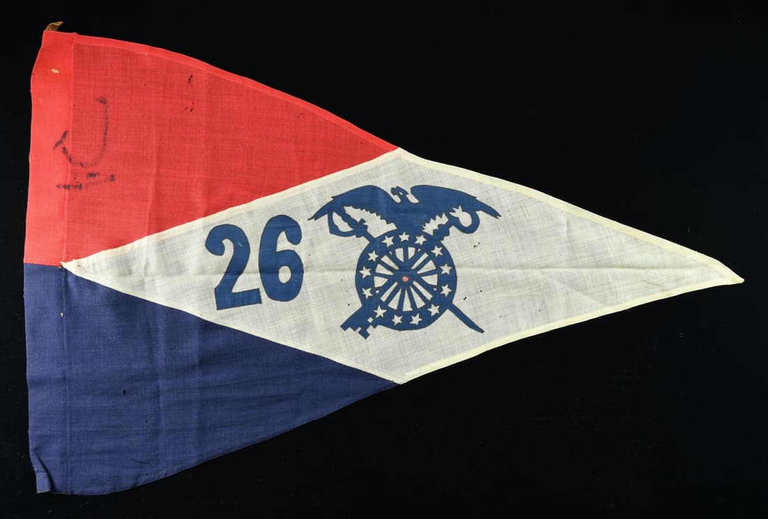 Rare Ww1 26th Quartermaster Company Guidon. Auction