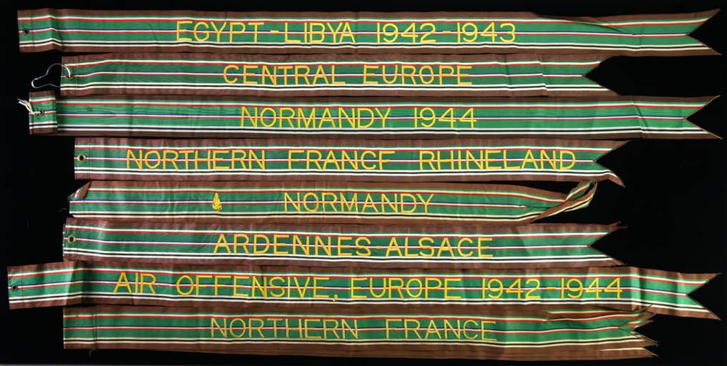 Large Group Of Battle Streamers.