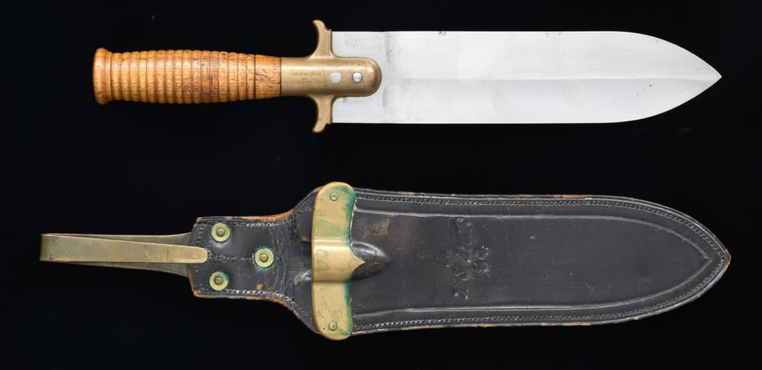Us Springfield 1880 Hunting Knife. Auction