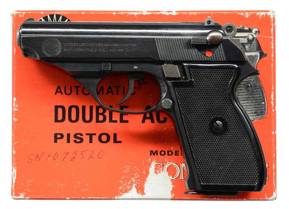 Astra Constable Semi Auto Pistol. Auction