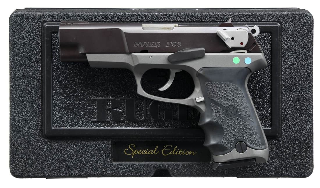 Ruger P90 Special Edition Semi-automatic Pistol Auction