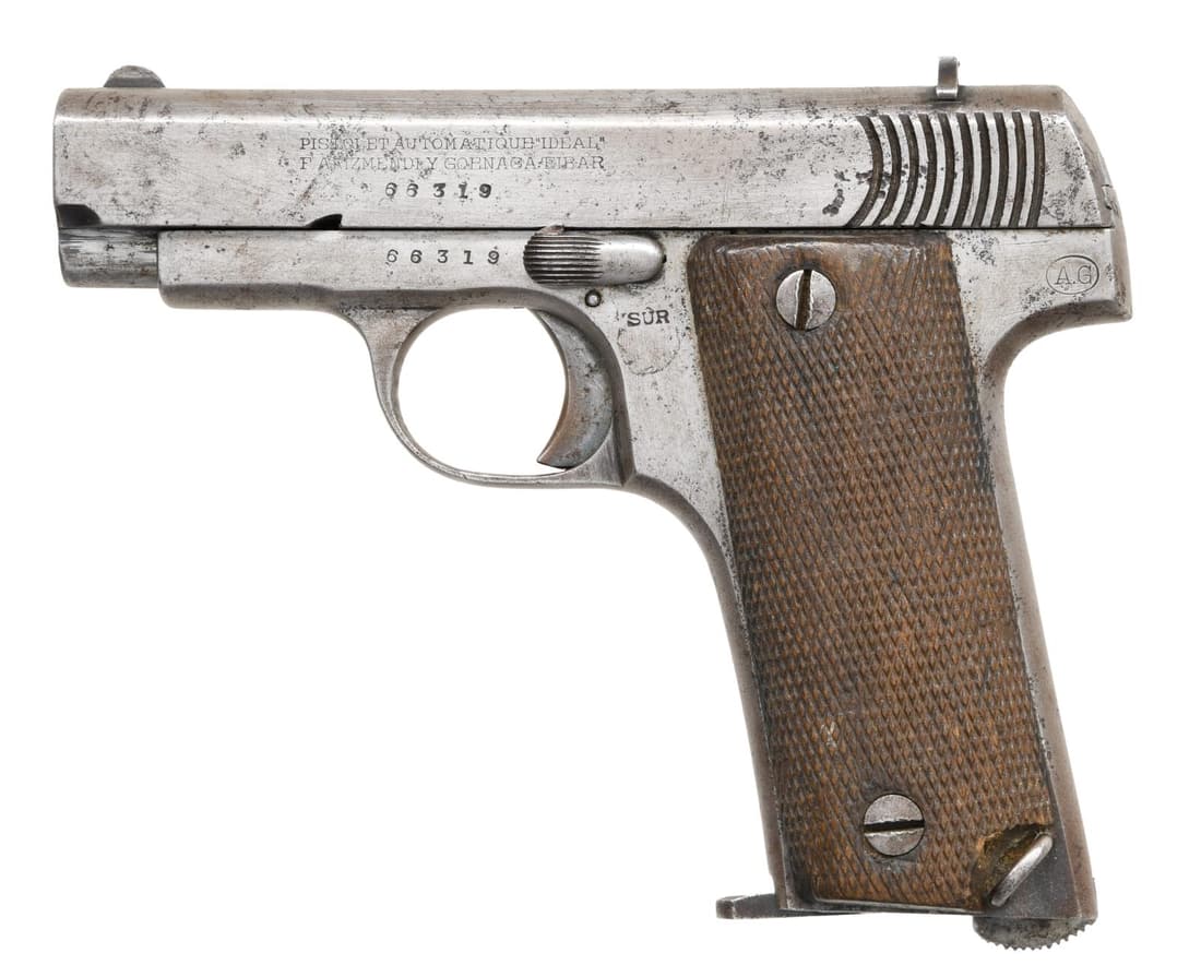 Spanish Ruby Semi Auto Pistol. Auction