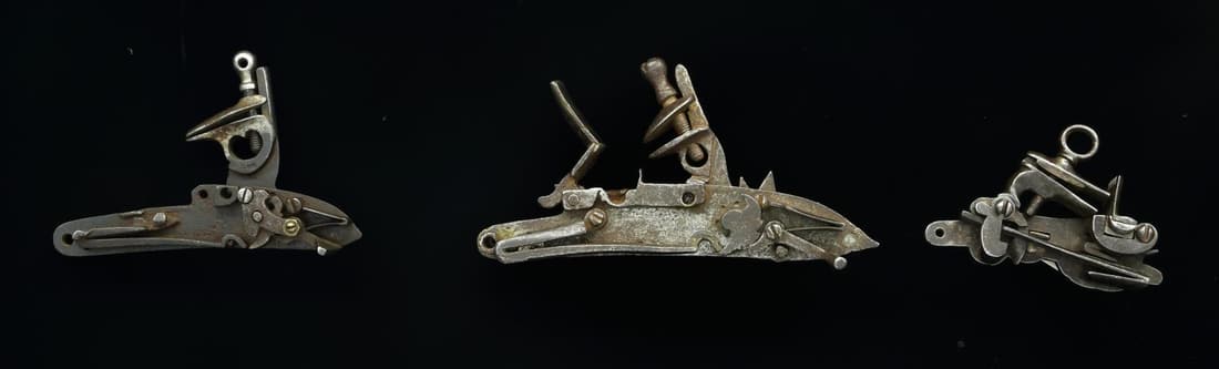 3 Early Lock Mechanisms For Muskets. Auction