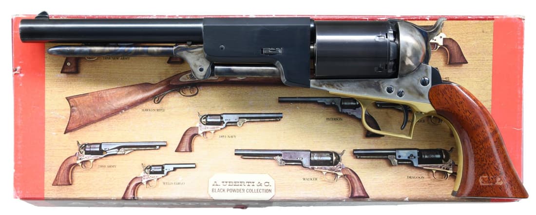 Uberti 1847 Walker Conversion Revolver. Auction