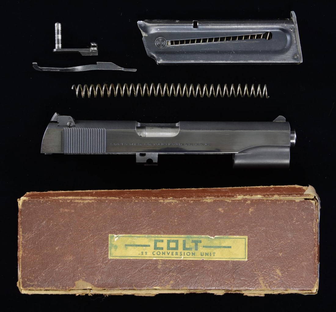 Post-war Colt 1911 .22 Lr Conversion Kit With Box. Auction