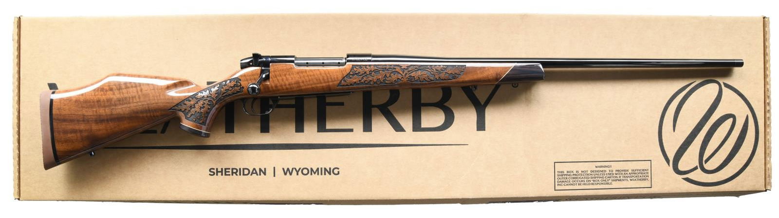 Custom Weatherby Mark V Bolt Action Rifle. Auction