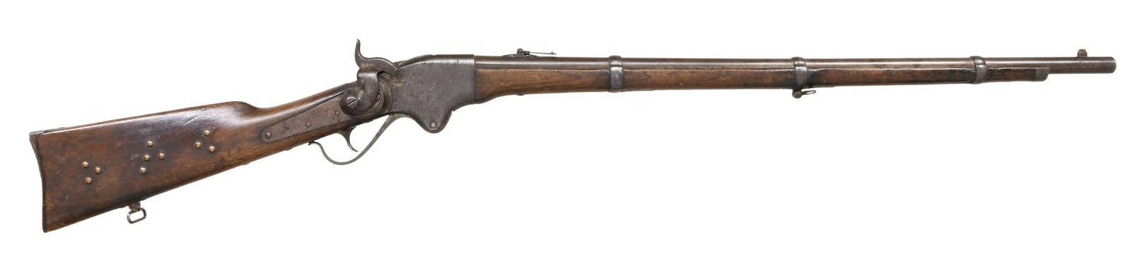 Civil War Spencer Army Repeating Rifle Of The 7th Auction