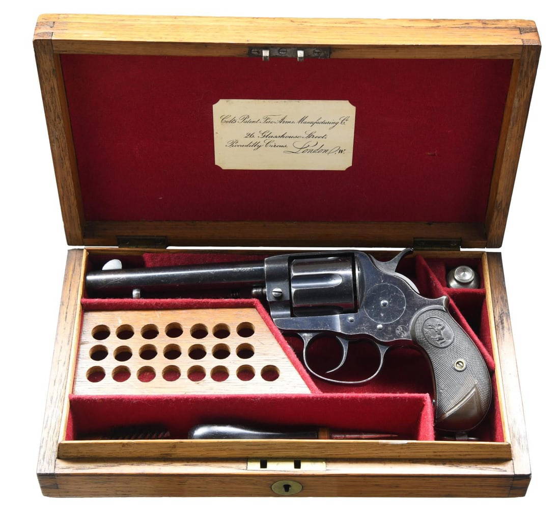 Colt 1878 Frontier London Cased Da Revolver. Auction