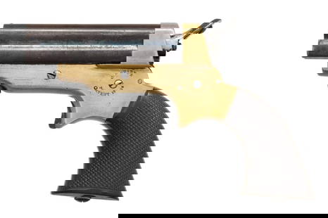 Sharps 4 Barrel Pepperbox Derringer. Auction