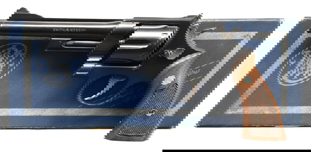 S&w Model 28 Highway Patrolman Revolver With Box.