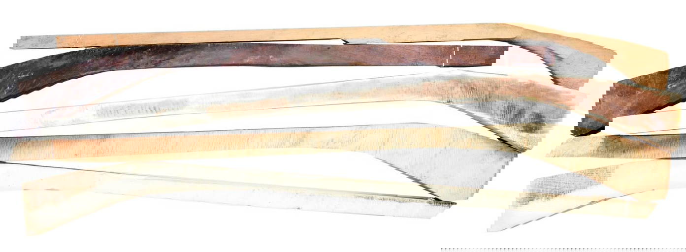 Lot Of 5 Kentucky Rifle Stock Wood Blanks.