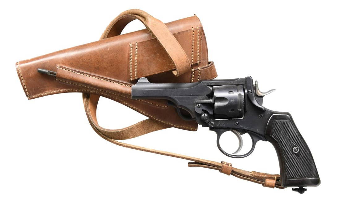 Ww1 Webley Mkvi Da Revolver. Auction