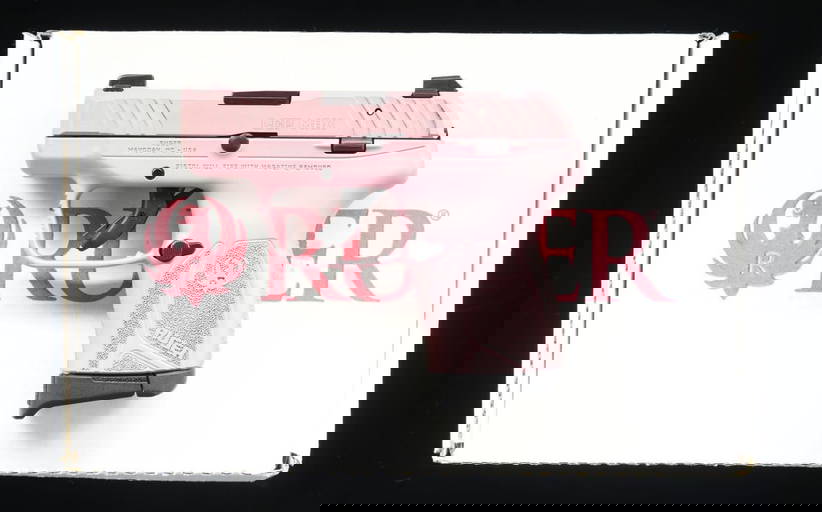 Ruger Lcp Max Rose Gold Semi Auto Pistol.