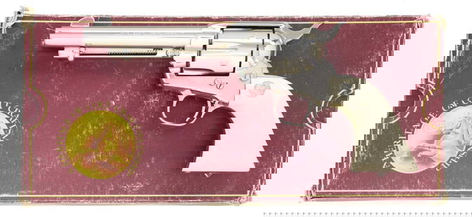 Colt Saa 3rd Generation 125th Anniversary Revolver Auction