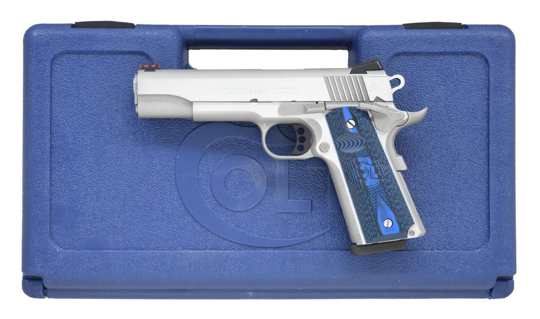 Colt Competition Series Stainless Steel Government Auction