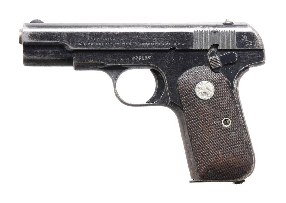 Colt 32 Acp Model 1903 Semi-auto Pistol. Auction