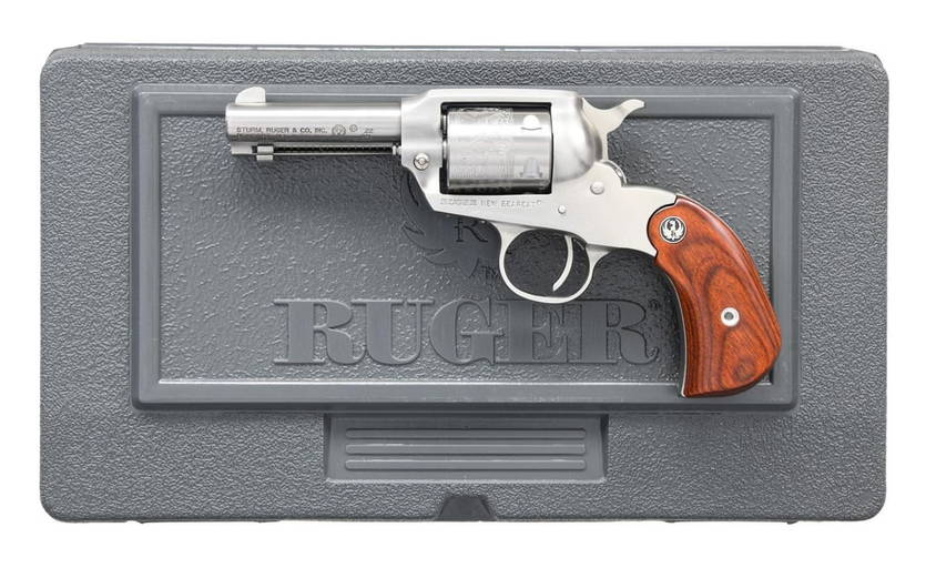 Ruger Stainless New Bearcat Revolver With Birds