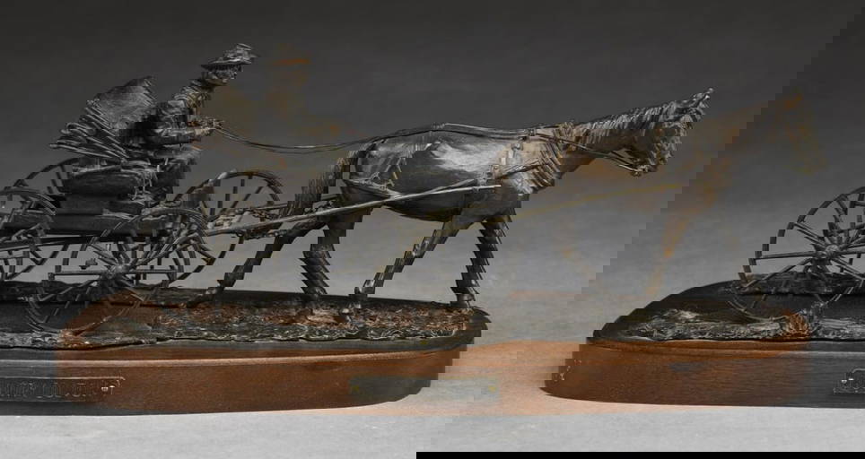 Phillip Kraczkowski Figural Bronze Doctor.