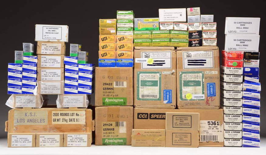 5 Cases, 1 Crates & 100+ Boxes (10,500+ Rds.)