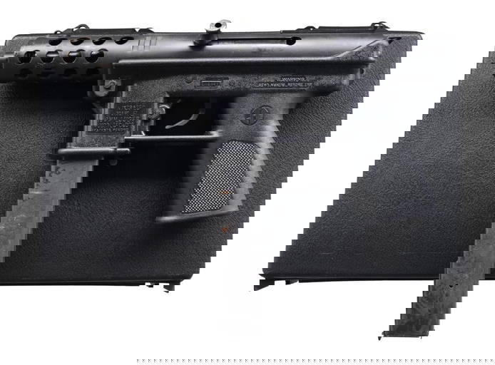 Intratec Tec Dc9 Semi Automatic Pistol.