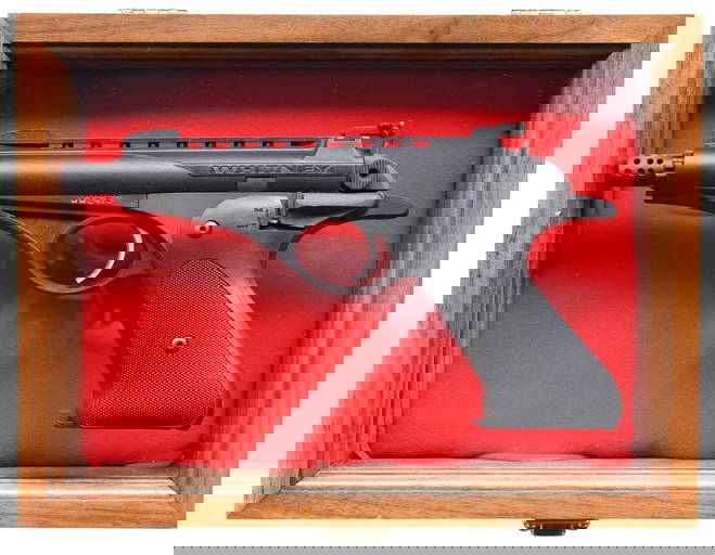 Olympic Arms Whitney Wolverine Semi Auto Pistol.