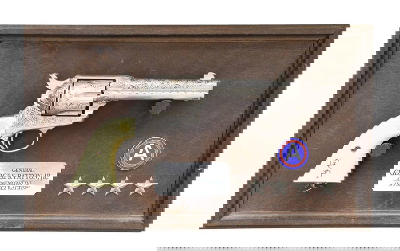 Commemorative George S Patton Colt Saa Replica.