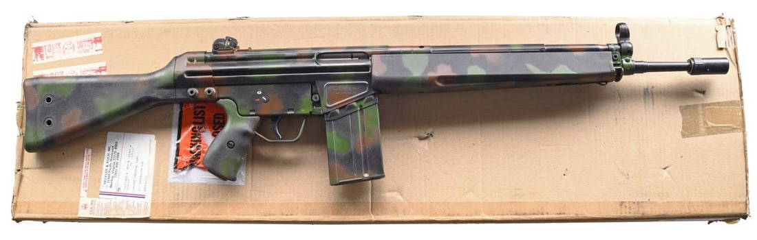 Extremely Rare Like-new Hk 91 Nato Woodland Camo Auction
