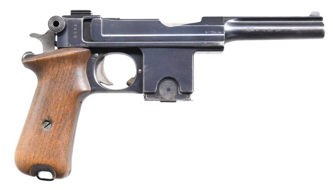 Pieper Danish 1910/21 Bergmann Semi Auto Pistol. Auction