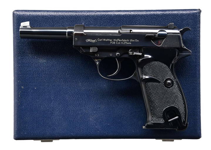 Custom Post War "american Eagle" Walther .45 Acp